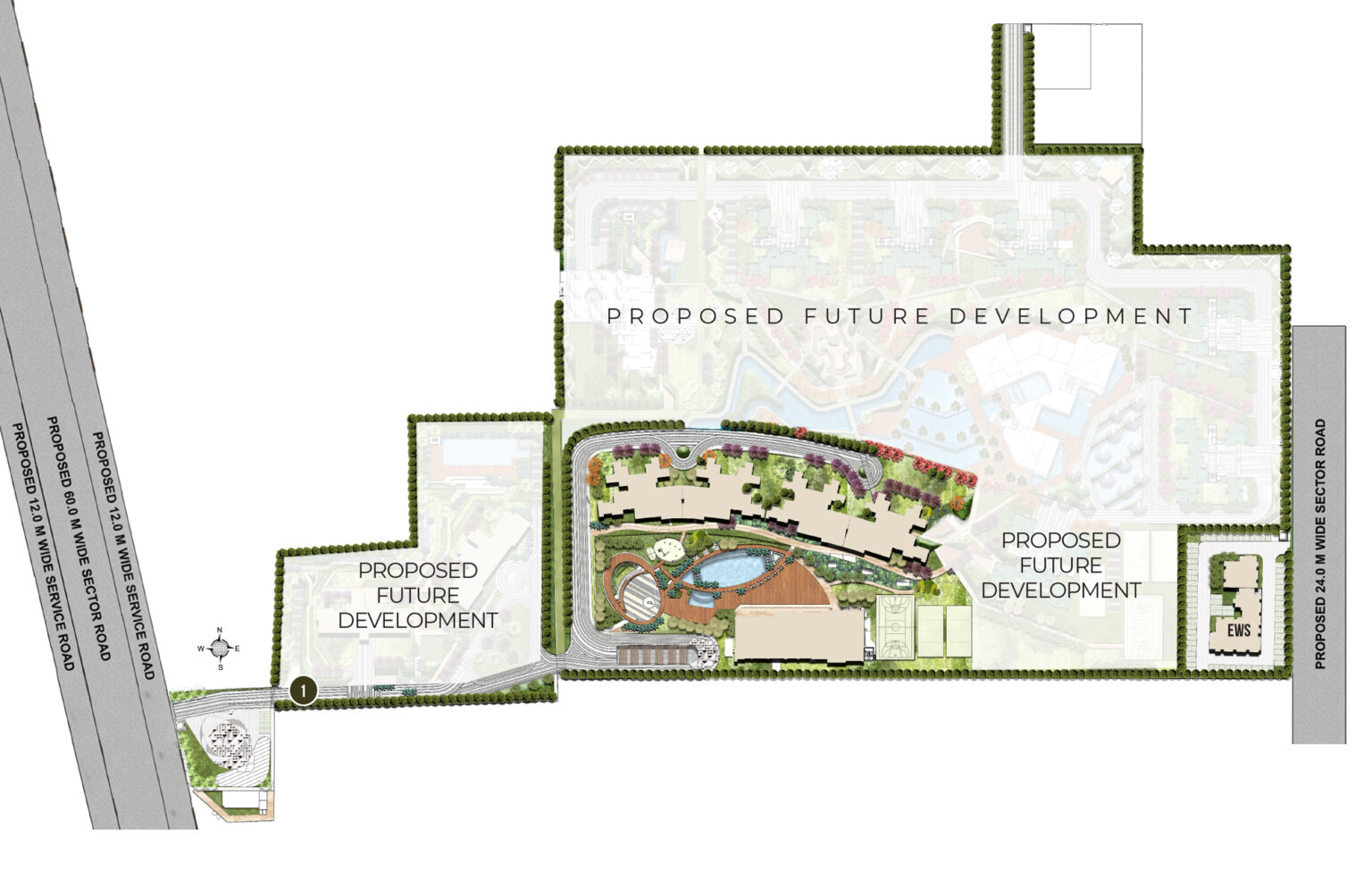 Centre Court Master Plan - County Group